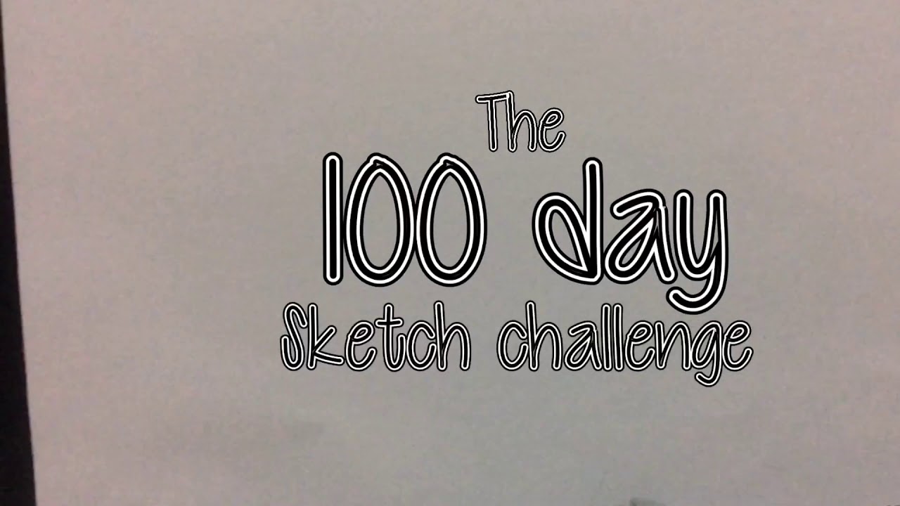 My 2020 ART CHALLENGE! Drawing for 100 DAYS?! - YouTube