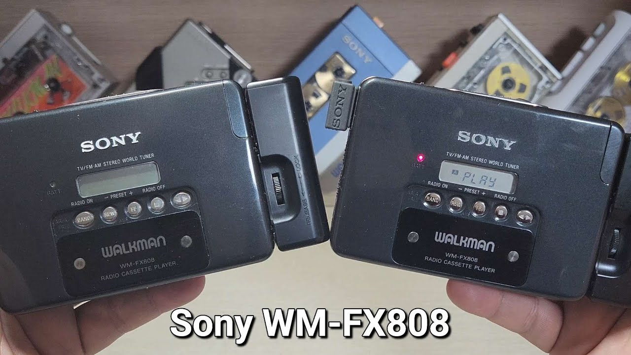 Sony WM-FX808 Cassette Player Walkman - YouTube
