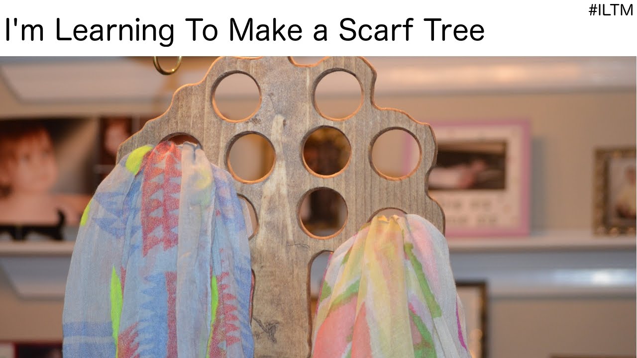I'm Learning To Make a Scarf Tree - YouTube