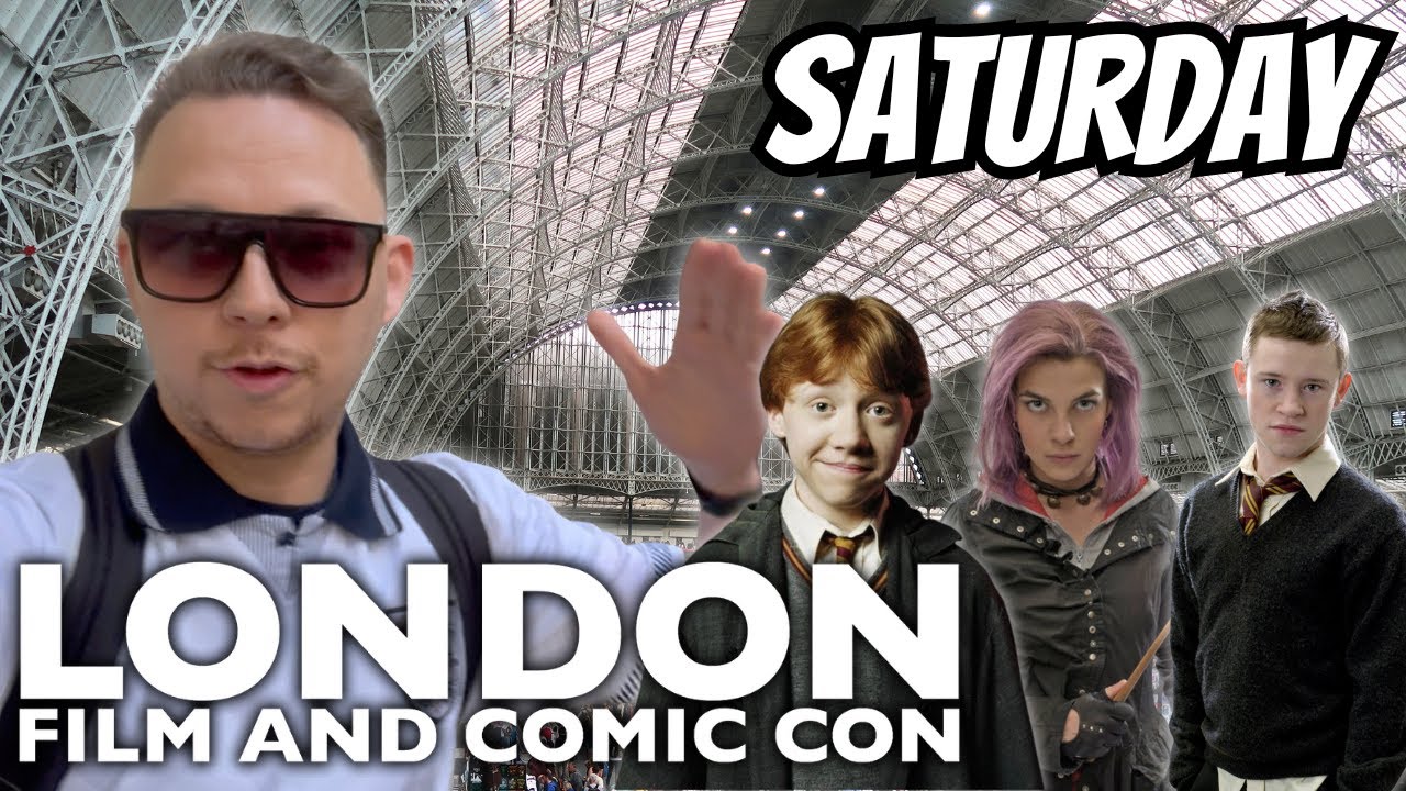 LONDON Film and Comic Con 2024 | Saturday Vlog - YouTube