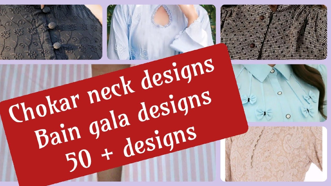 #new Chokar Neck Designs #2022 || #stylish Bain Gala 50+ Designs. - YouTube