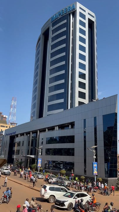 Tallest building in Kampala Uganda (mapeera house)#kampala #uganda # ...