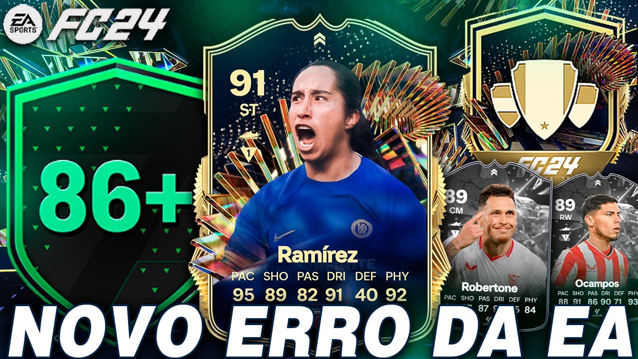 FC 24 | 🔥 PRIMEIRO ERRO NO TOTS!!! DME RAMÍREZ E NOVO SHOWDOWN ...