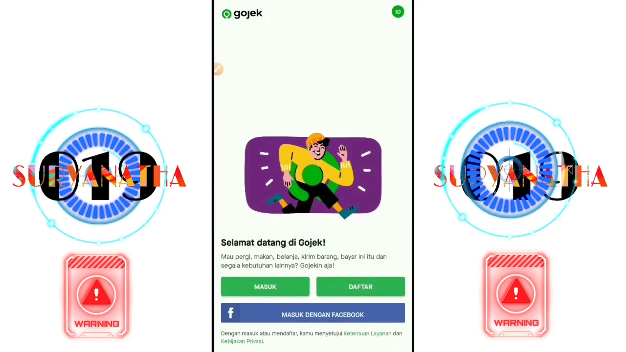 Cara mendaftar Go-pay di android _ Tutorial daftar - YouTube