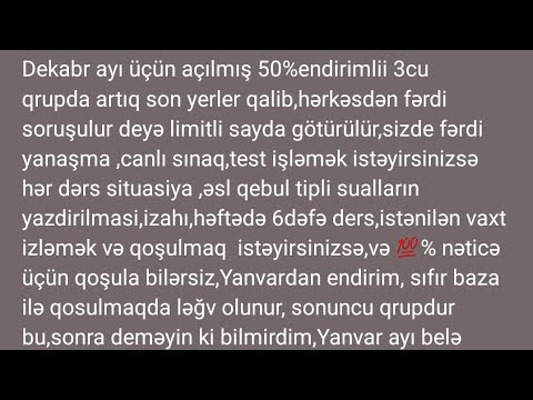 inkluzivlik, və ümumi sual cavab+ Kurikulum hazırlıq mərkəzi 0773192866