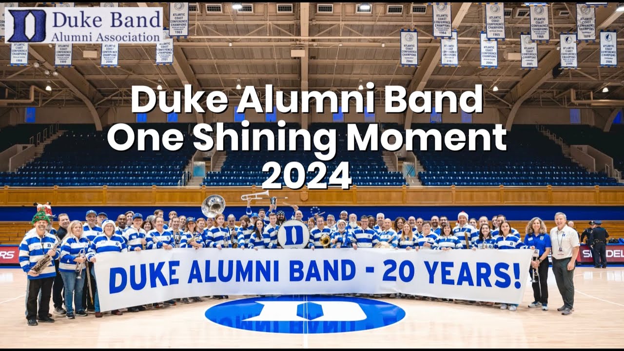 Duke Alumni Band (One Shining Moment 2024) - YouTube