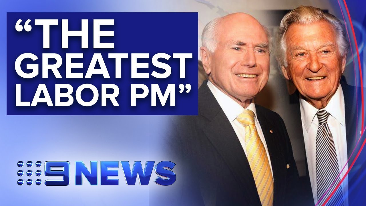 John Howard shares his memories of Bob Hawke | Nine News Australia ...