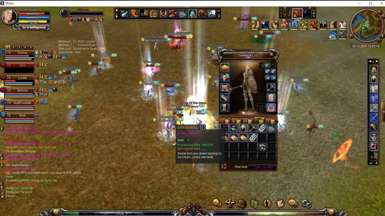 Shaiya Legends ! 1-15 PVP EVENT DISNEY OWNING AGAIN - YouTube