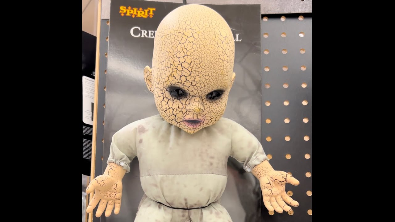 Halloween Creepy Baby Doll - YouTube