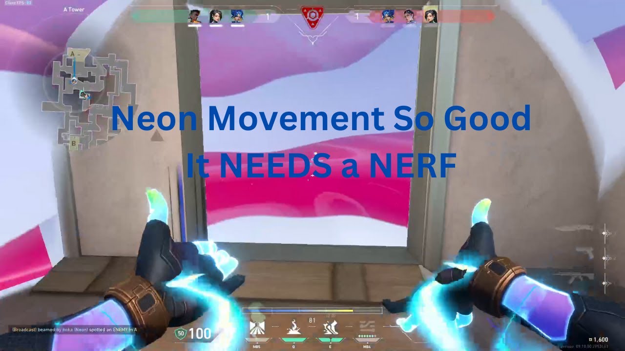 Neon Movement Proves Why She Needs To Be NERFED - YouTube