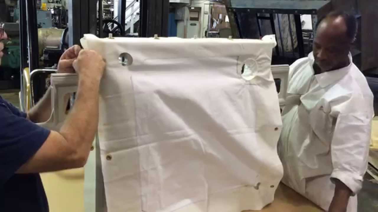 Non Gasketed Filter Cloth Installation - YouTube