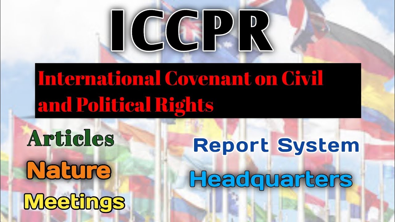 ICCPR, International covenant on civil and political rights /Urdu/Hindi ...