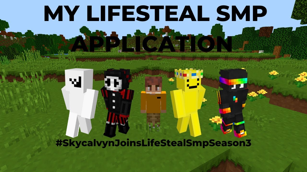 LifeSteal SMP Application - YouTube