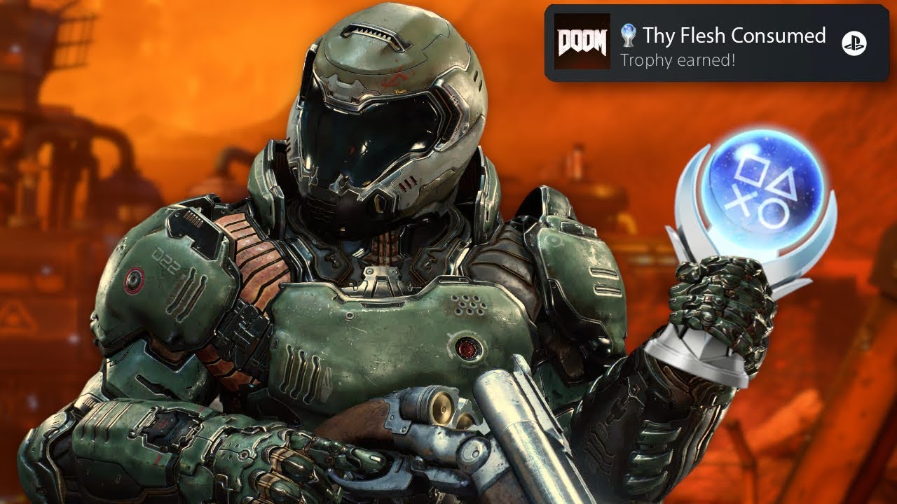 Going to Hell for DOOM’S Platinum Trophy - YouTube