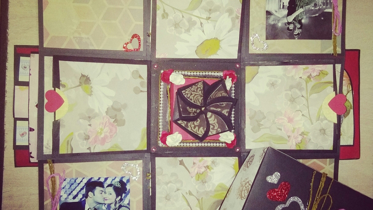 Anniversary special explosion box.. - YouTube