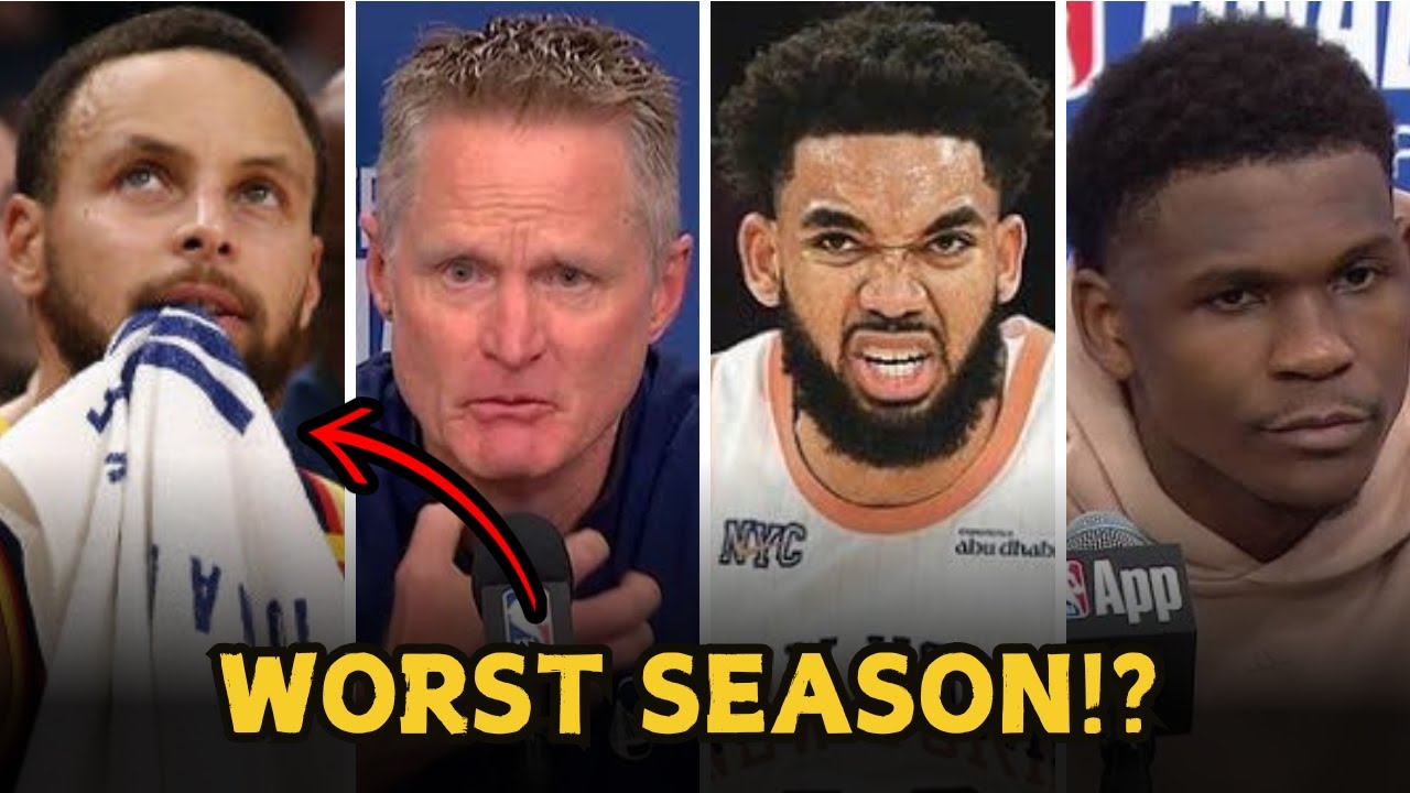 Curry's Worst Season or is it Father Time? | Edwards Can't Handle it ...