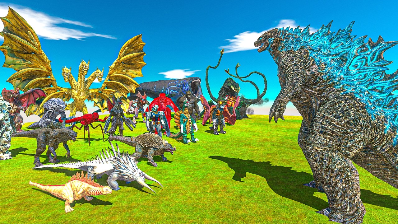 Legendary GODZILLA VS All Kaiju Size Comparison In The Hollow Earth ...