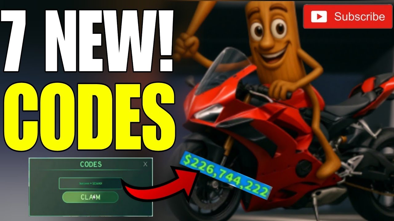 ⚠️FRESH CODES!!⚠️All WORKING CODES FOR MOTORUSH IN MAY 2025-ROBLOX ...