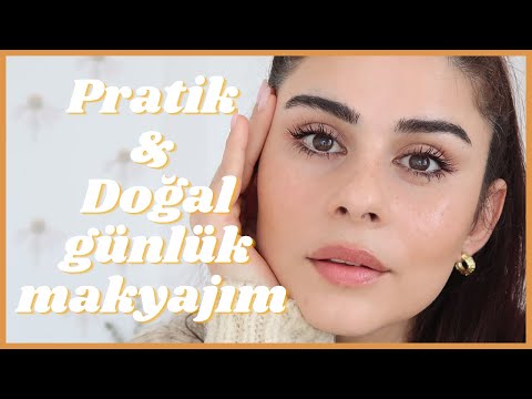 KIŞ için GÜNLÜK MAKYAJ RUTİNİM : BB KREM İLE DOĞAL GÜNLÜK MAKYAJ