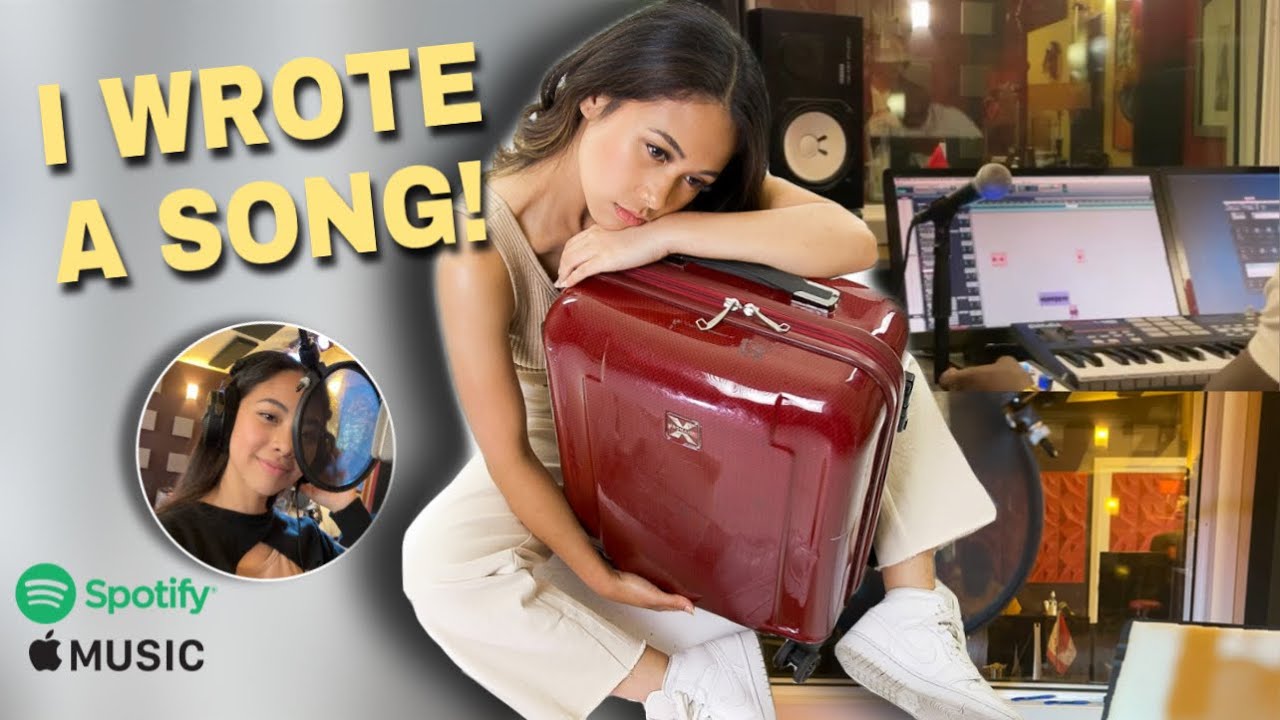 Making my FIRST SONG!! (It's You Vlog) - YouTube