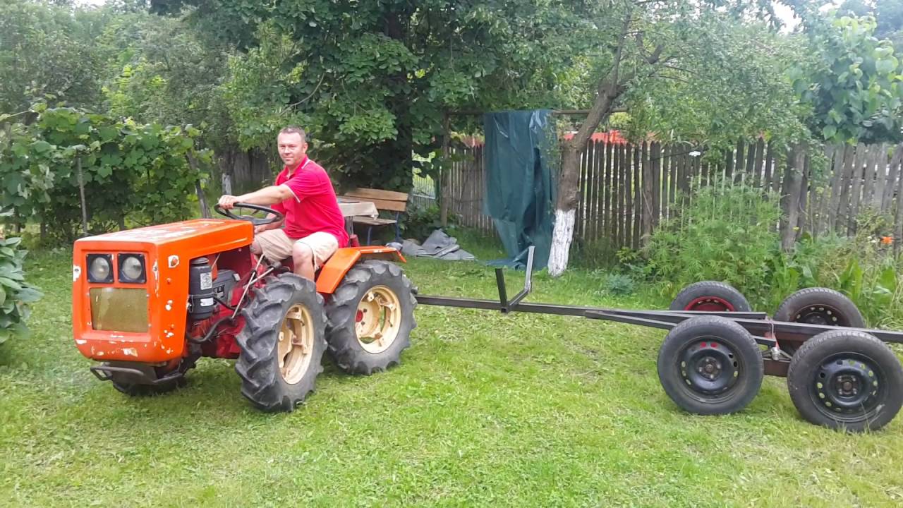 Tractors Lander 621 DT/lombardini LDA 820 .probe la remorcuta - YouTube