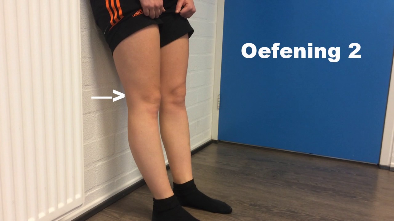Thuisoefening Quadriceps Propriocepsis - YouTube