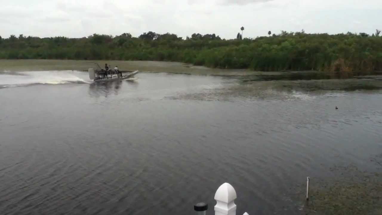 Air Boat Lake Conley Holiday Florida - YouTube