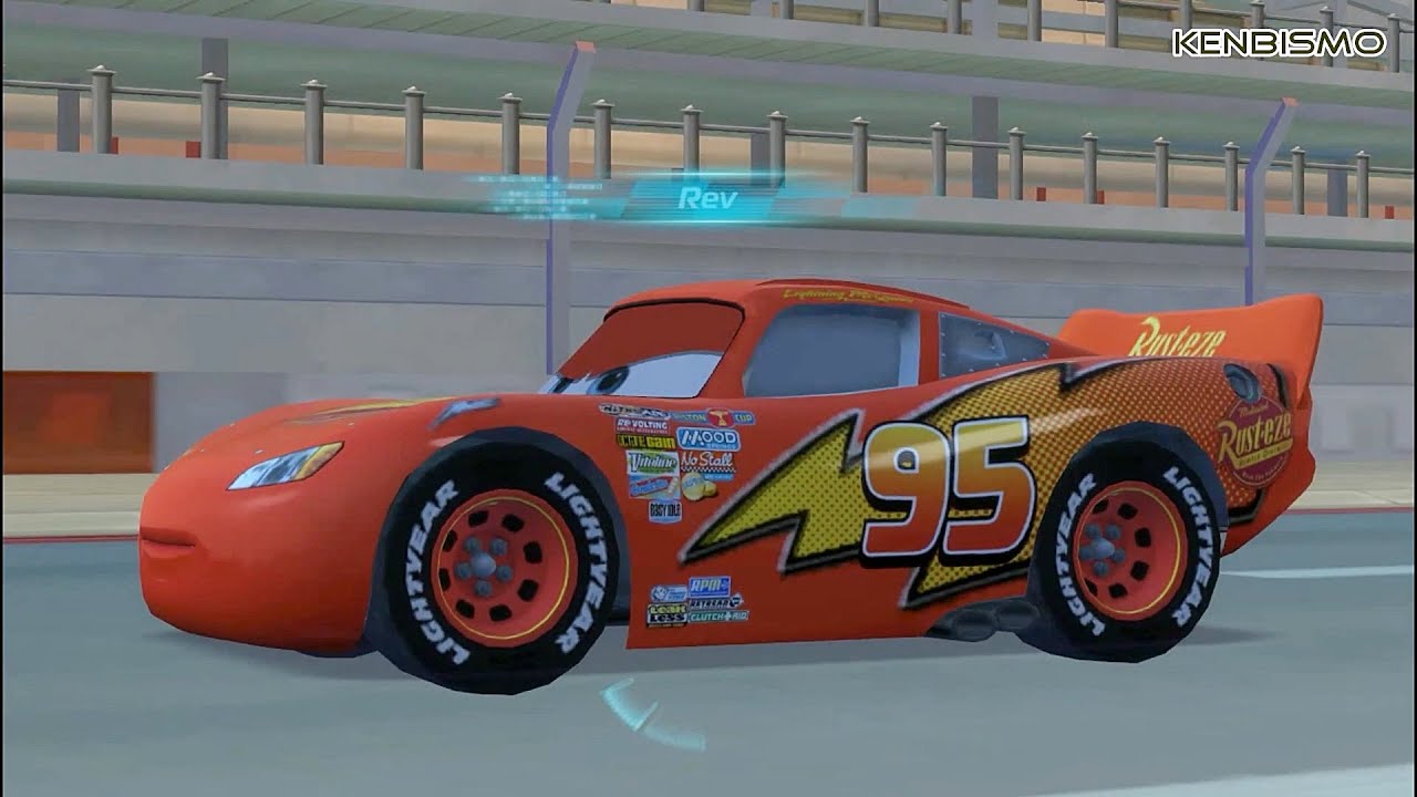 Cars 2 The Video Game MOD - Rookie Lightning McQueen Rust-eze ...
