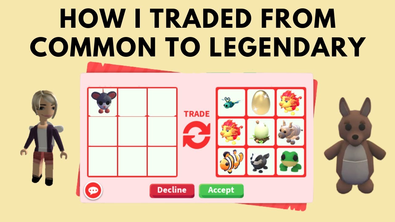 How I Traded Common to Legendary!!! (Roblox) - YouTube