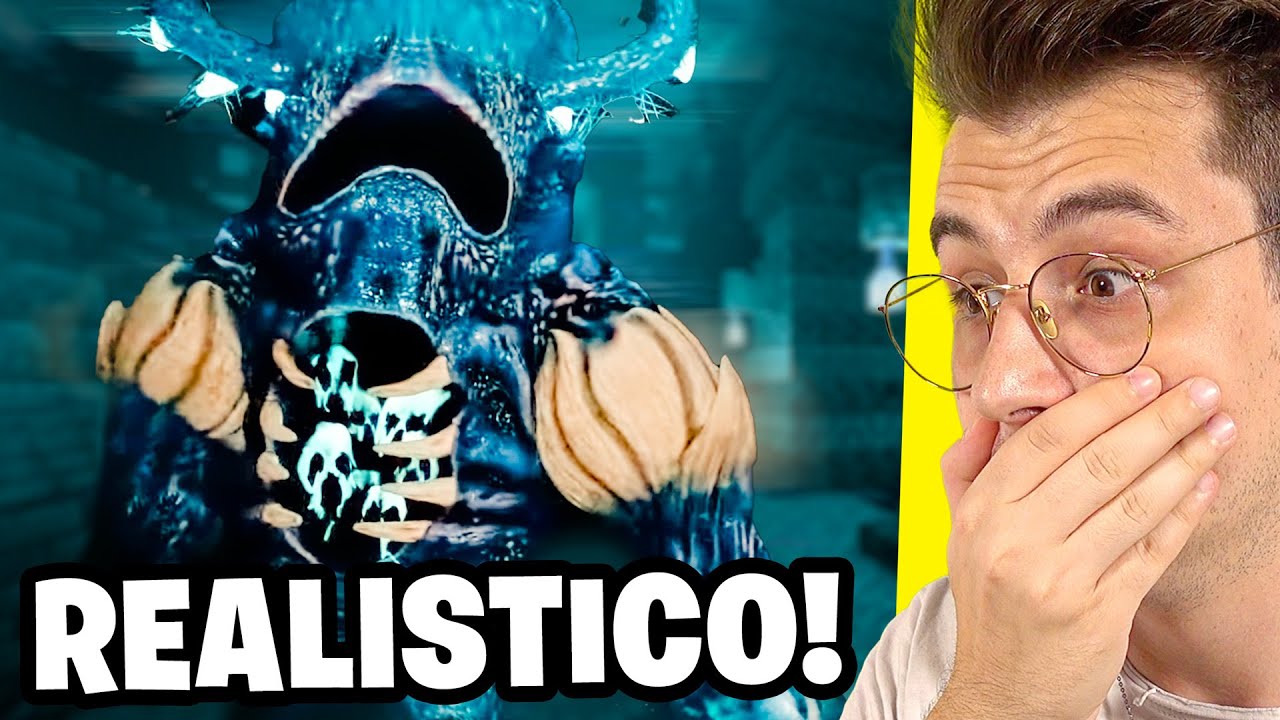 REAGISCO a MINECRAFT SUPER REALISTICO 1.19 - YouTube