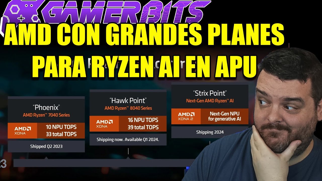 AMD mejora la IA en los Ryzen 8040 Hawk Point y mejorará todavía más en ...
