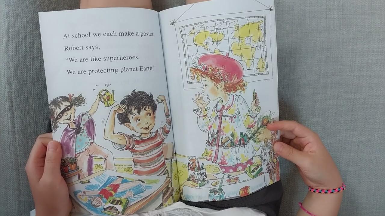 Fancy nancy every day is earth day readed by dandi - YouTube