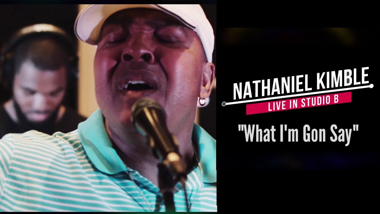 Nathaniel Kimble "What I'm Gon Say" LIVE in Studio B at Delta State ...