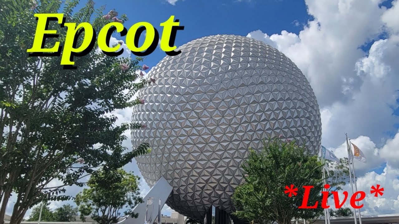 🔴 Live Epcot Rides Shows and Luminous 4/22/25 #DisneyParksLive #Epcot ##Luminous - YouTube