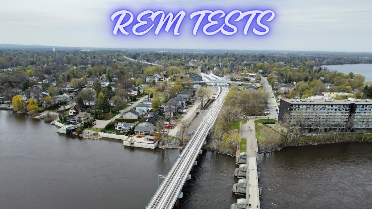 REM Testing Over the Milles-Iles River - YouTube