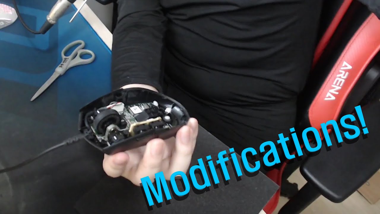 Modifying my Logitech G102! - YouTube