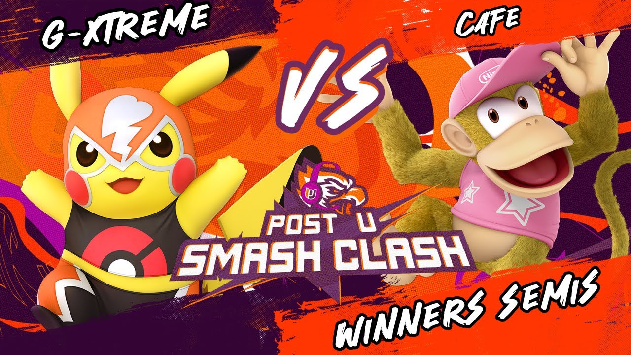 G XTREME (Pikachu) vs Cafe (Diddy) Post University Smash Clash 3 ...