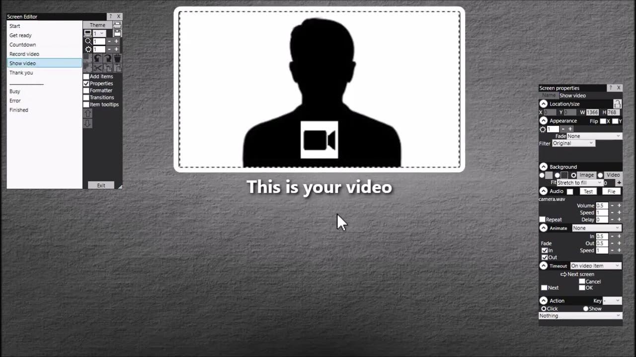 How to set up a basic RightBooth video recording event to use with 360 spinner booth equipment ...