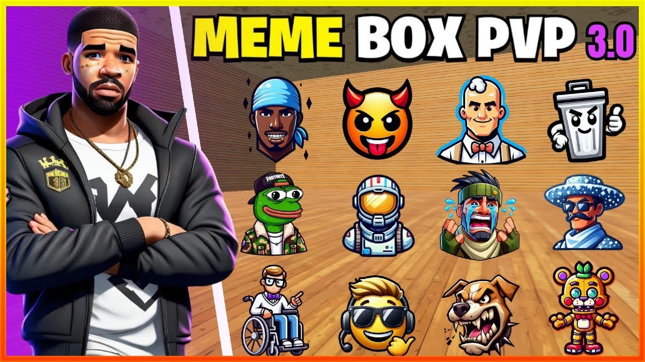 Meme Boxfights 3.0 Gameplay (Fortnite Creative Map) - YouTube