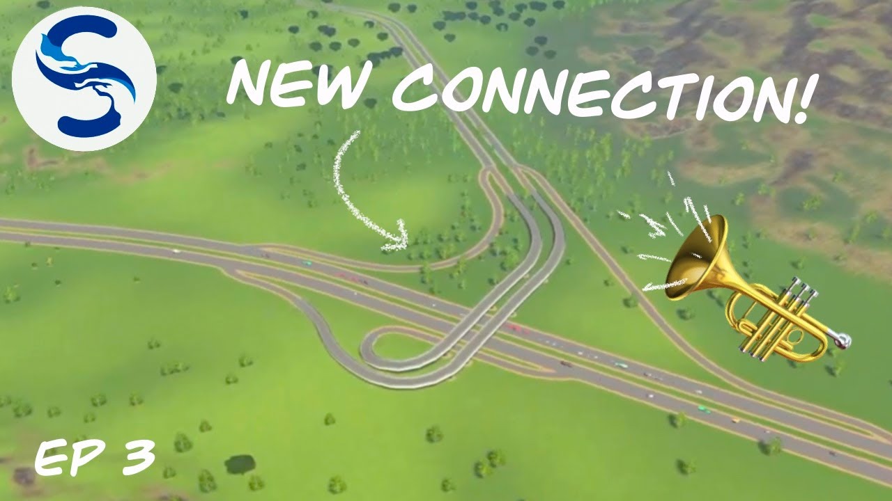 Building a Trumpet Interchange into the City - The Narrows Ep3 (Cities ...