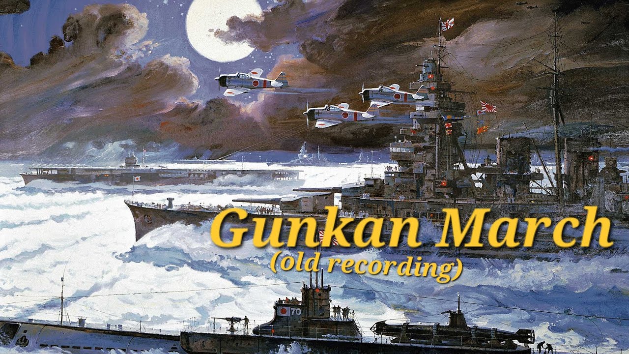 Gunkan March (1940s instrumental Recording) - YouTube