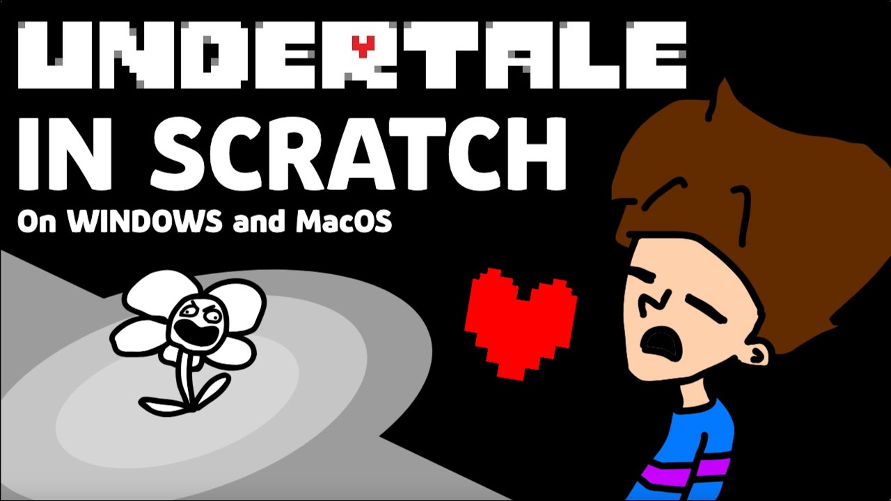 UNDERTALE in SCRATCH fangame - YouTube