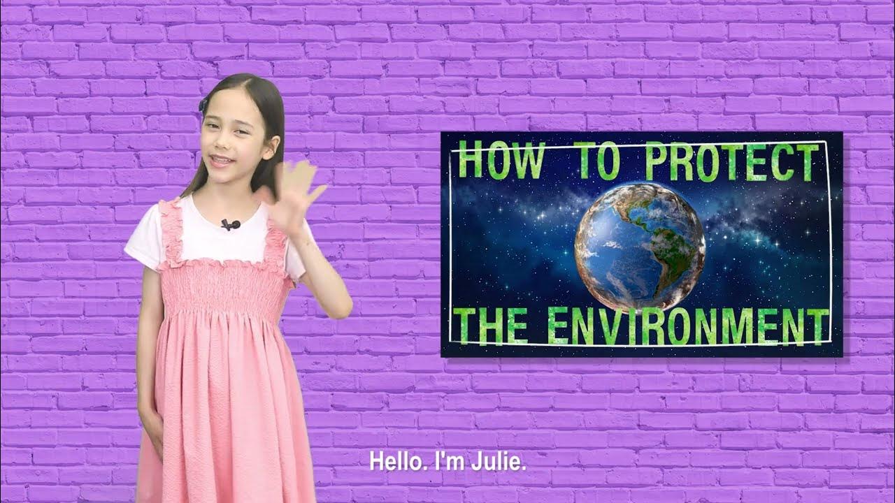 English Speech | How to Protect the Environment - YouTube