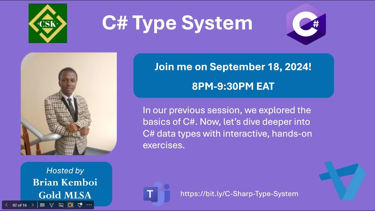 C# Type System - YouTube