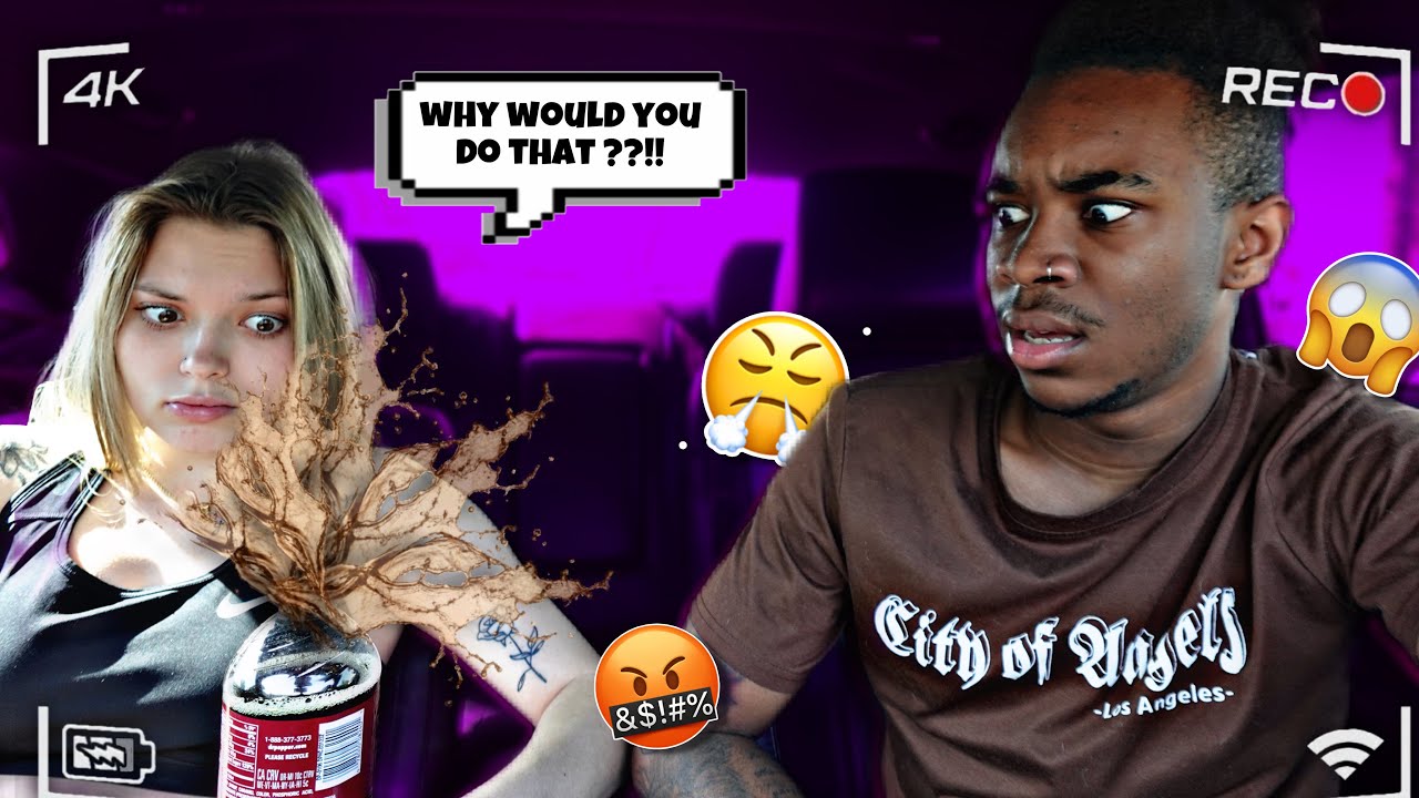 EXPLODING SODA PRANK ON MY GIRLFRIEND!!! - YouTube