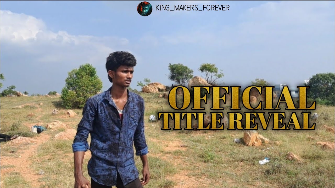 project#5 Title reveal video (Atcham Thavir) #movie #shortfilm #action ...