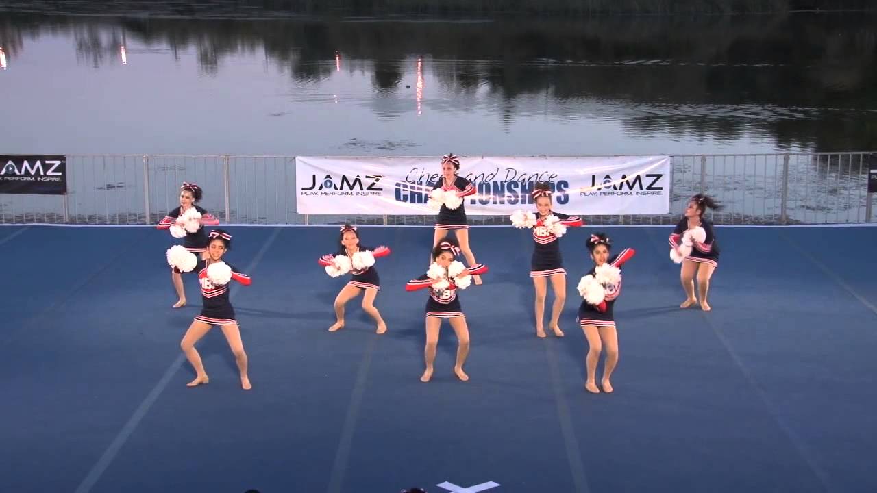 JAMZ 2013 Frightfest Vid 122 MODESTO BRONCOS VARSITY@Division 13 Pom ...