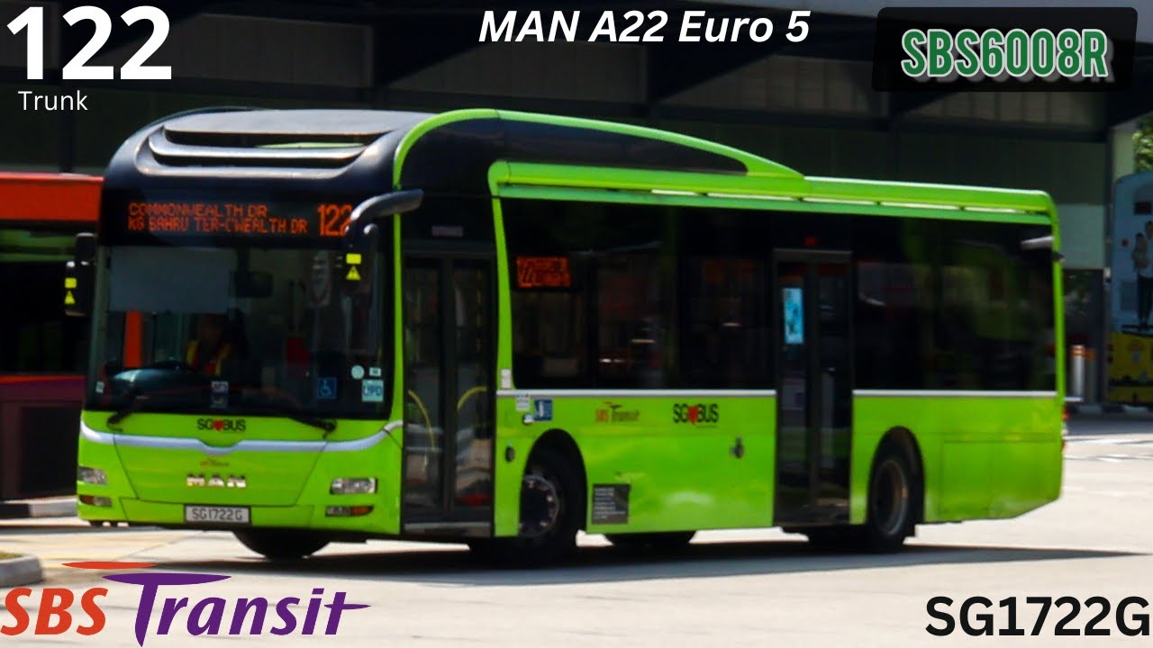 (Joyride) MAN A22 E5 on service 122 - YouTube