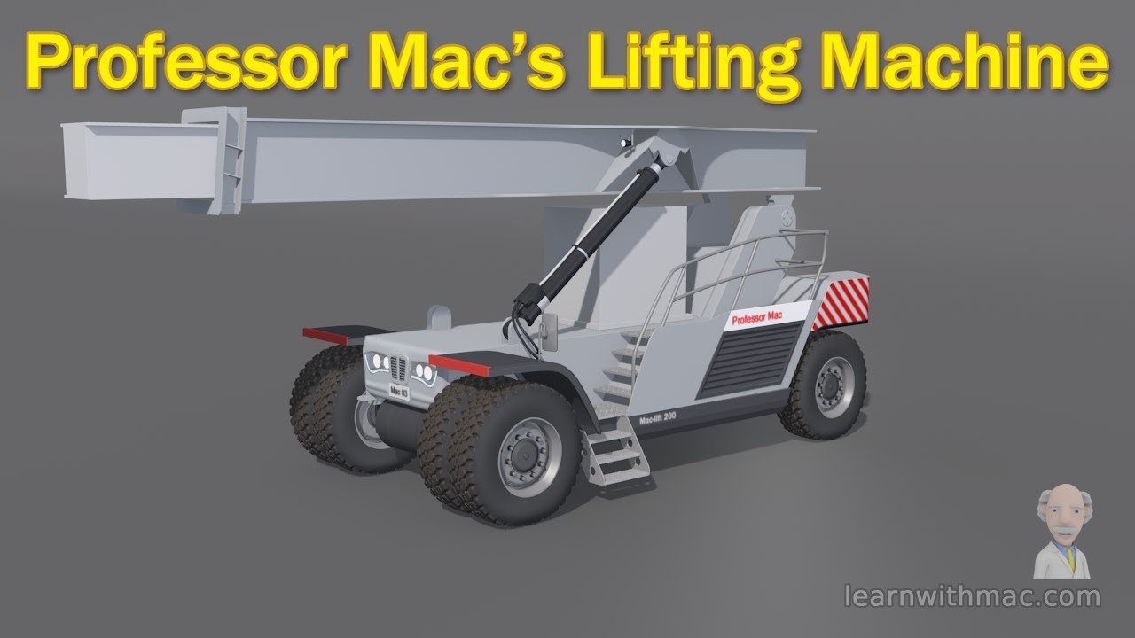 Professor Mac's Lifting Machine - Behind the Scenes 01 - YouTube