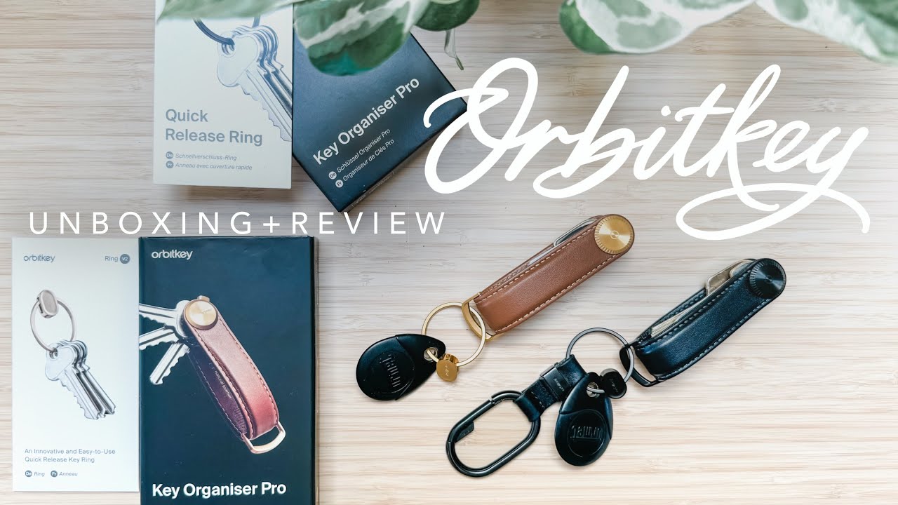 HOW TO BEST ORGANISE YOUR KEYS - Unboxing and reviewing Orbitkey Key ...